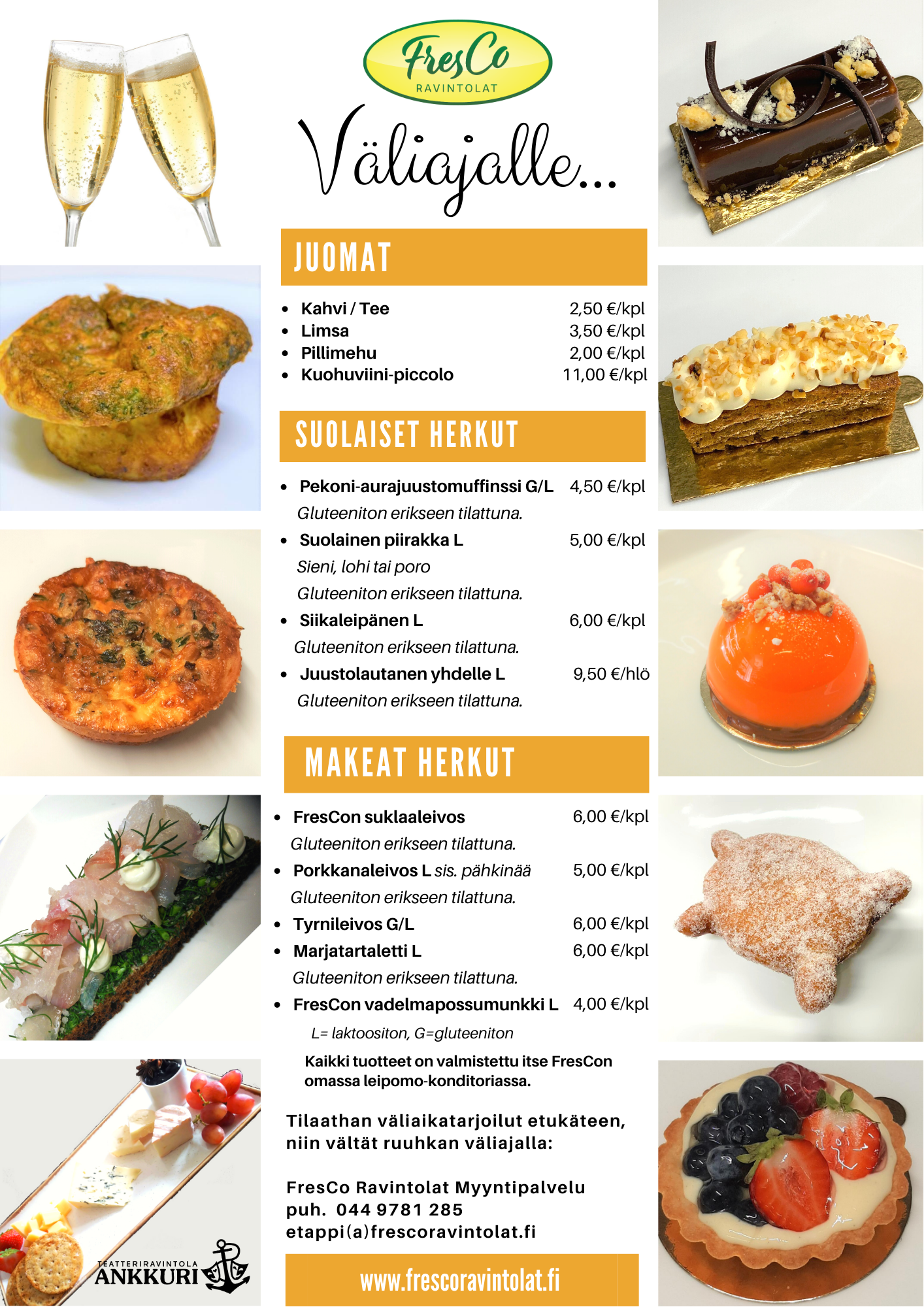 Ankkuri Raumalla | Fresco Ravintolat